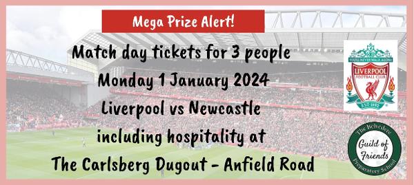 Raffle - Liverpool Football Club - Match Day Prize