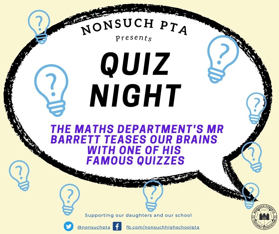 Event - Nonsuch PTA Quiz Night