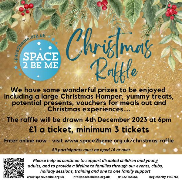 Raffle - Space 2 Be Me - Christmas Raffle - 2023